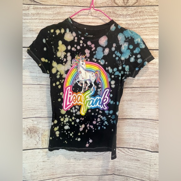 Lisa Frank | Tops | Awesome Lisa Frank Markie Unicorn Rainbow Colorful ...